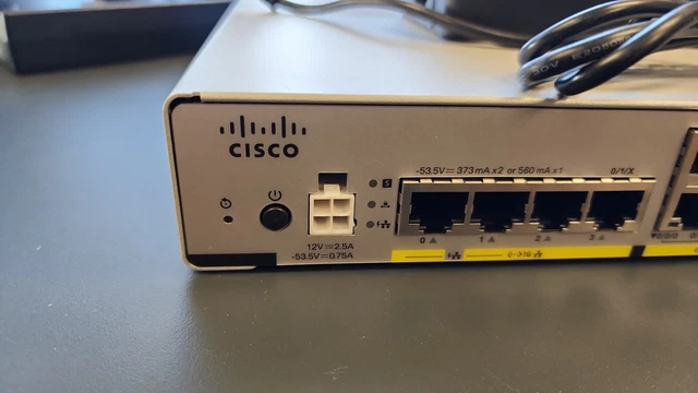 CISCO C1121-4PLTEP 1100 Dual GE SFP Router with P-LTEA-EA Delivery 2-7 ...