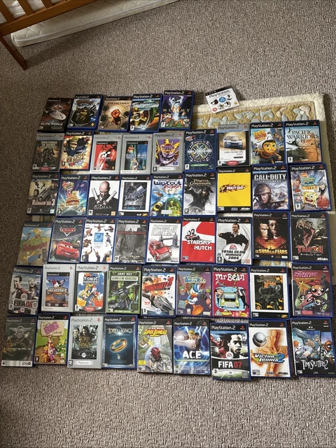 PLAYSTATION 2 GAMES - 42 Game Bundle - See Titles In Description £104. ...