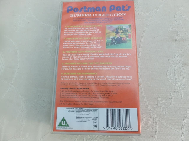 POSTMAN PAT'S BUMPER collection vhs £10.00 - PicClick UK