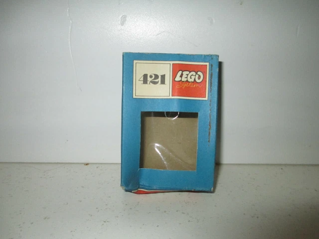 LEGO SYSTEM BOITE VIDE N° 421 à FLAPS et PAS A TIROIR VINTAGE 60'S ...