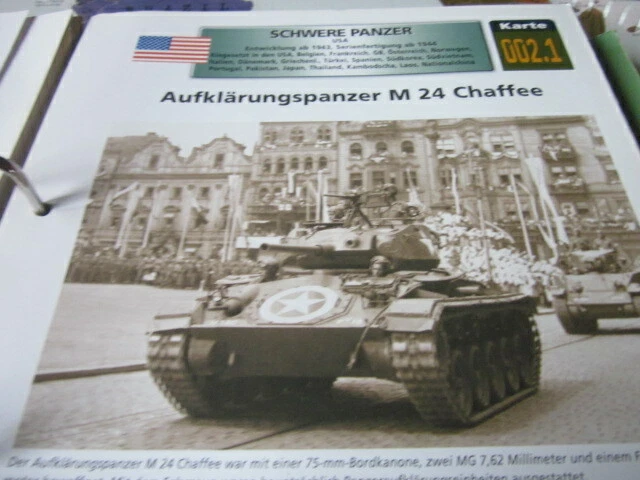 MILITÄRFAHRZEUGE ARCHIV PANZER 2.1 M 24 Chaffee USA 4S EUR 4,90 ...