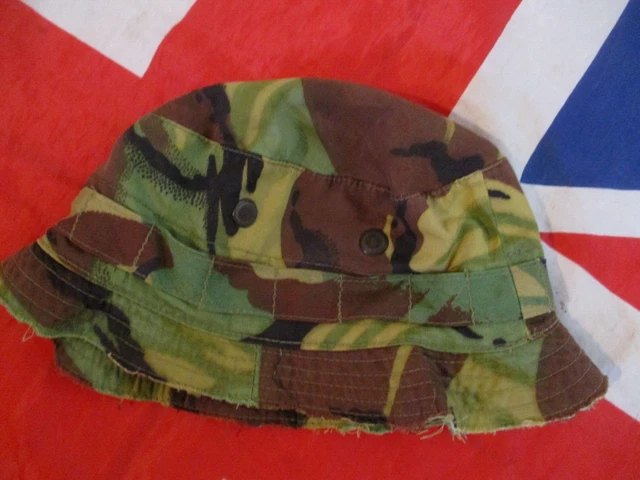 RARE BRITISH ARMY SAS issue Falklands war 68 DPM jungle BUSH BOONIE HAT ...