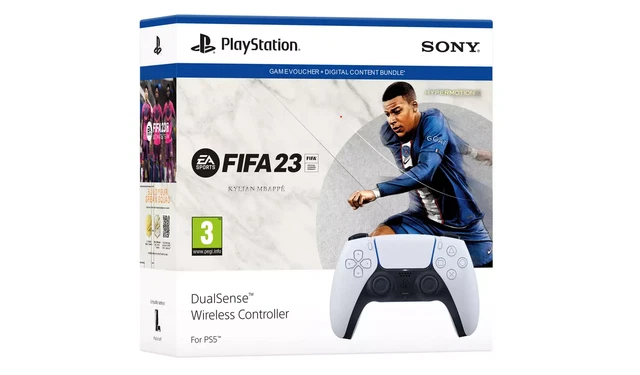 SONY DUALSENSE PS5 Wireless Controller & FIFA 23 Game Bundle EUR 119,11 ...