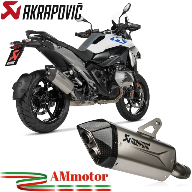 AKRAPOVIC BMW R 1300 GS 2023 Pot D' Echappement Moto Silencieux Titane ...