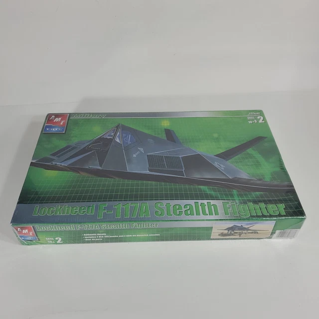 LOCKHEED F-117A STEALTH Fighter Amt/Ertl Model Kit 1:72 Scale, New ...