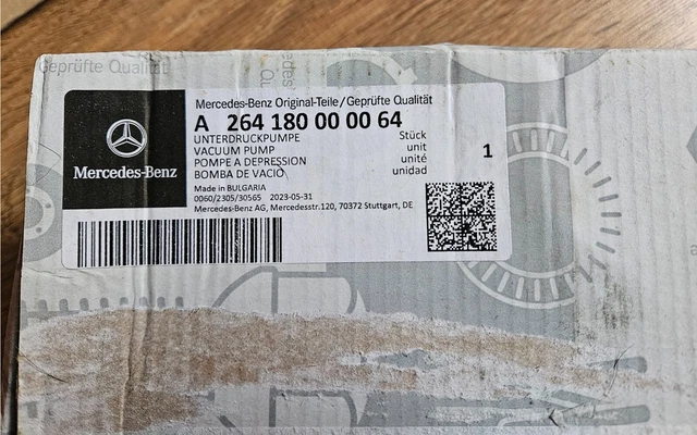 ORIGINAL MERCEDES-BENZ POMPE à vide avec joint A2641800000 W177 W205 ...