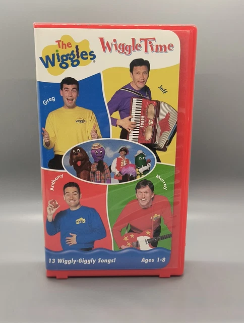THE WIGGLES WIGGLE Time Vhs Tape Red Clamshell $8.27 - PicClick CA