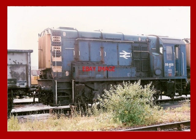 PHOTO BR Class 08 Shunter Loco No 08408 £1.65 - PicClick UK