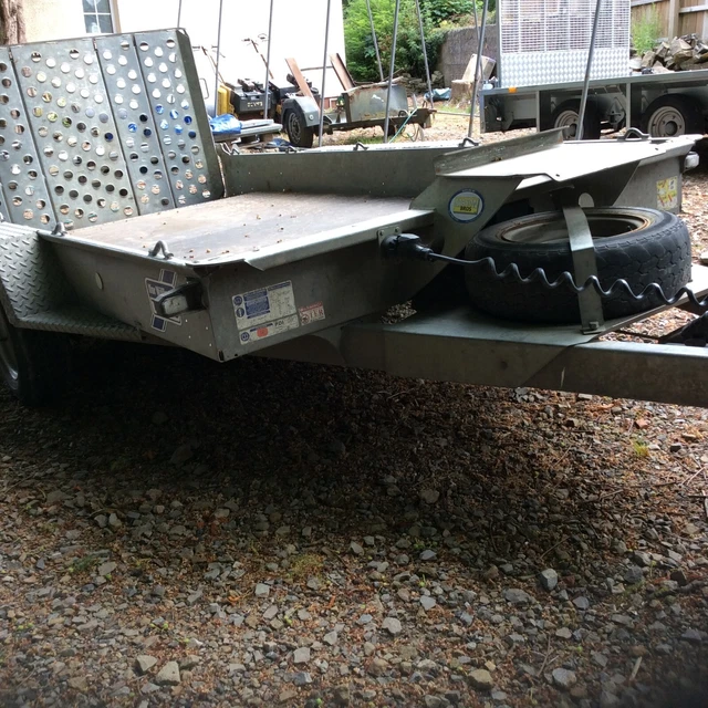IFOR WILLIAMS GH126 plant trailer 12 ft X6 ft £3,295.00 - PicClick UK
