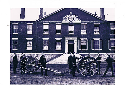 PHOTOGRAPH ROYAL ARTILLERY IPSWICH BARRACKS IMAGE C1890 based on ...