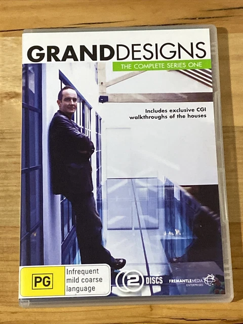 GRAND DESIGNS SERIES 1, DVD, 2-disc Set, PAL 4, Pre-Owned, VGC FREE ...