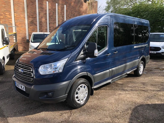 2017 67 REG Ford Transit Trend 12 Seater Minibus 2.2TDCi Euro6 Air Con ...