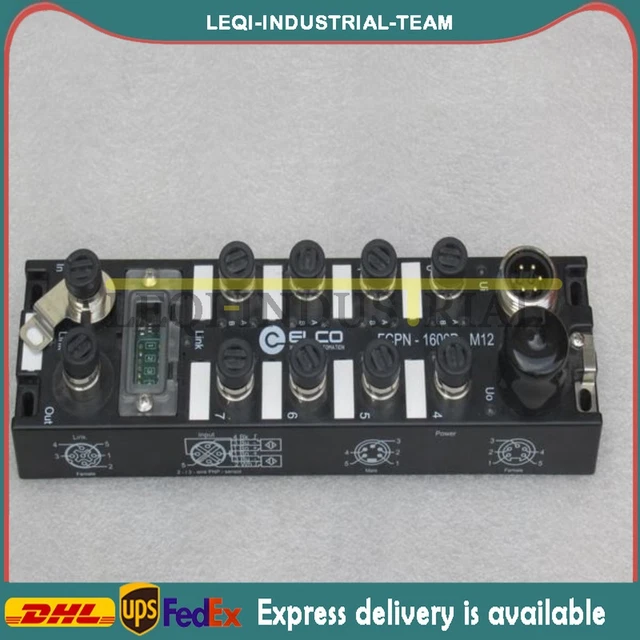 ELCO FCPN-1600P-M12 PROFIBUS Connector Module M12 Interface $262.26 ...