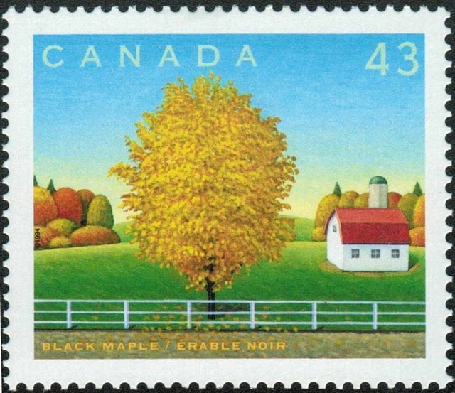 CANADA SC#1524G CANADA Day - Maple Trees: Black Maple, Mint-NH $1.00 ...