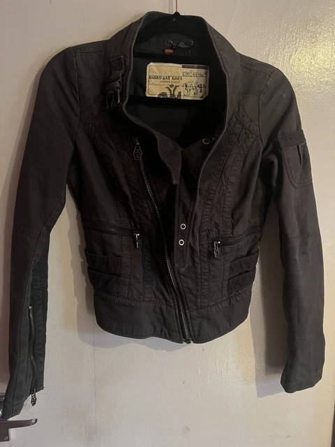 DIESEL GREY ALT Biker Jacket ASO Rose Tyler Doctor Who £43.99 - PicClick UK