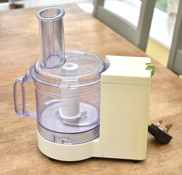 BRAUN MULTIPRACTIC MC 100 Compact Food Processor 4176 Base Bowl Lid ...