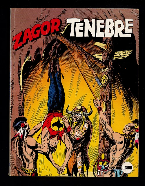 ZAGOR ZENITH GIGANTE Originale N.341 Tenebre Ottimo SBE 1989 EUR 1,50 ...