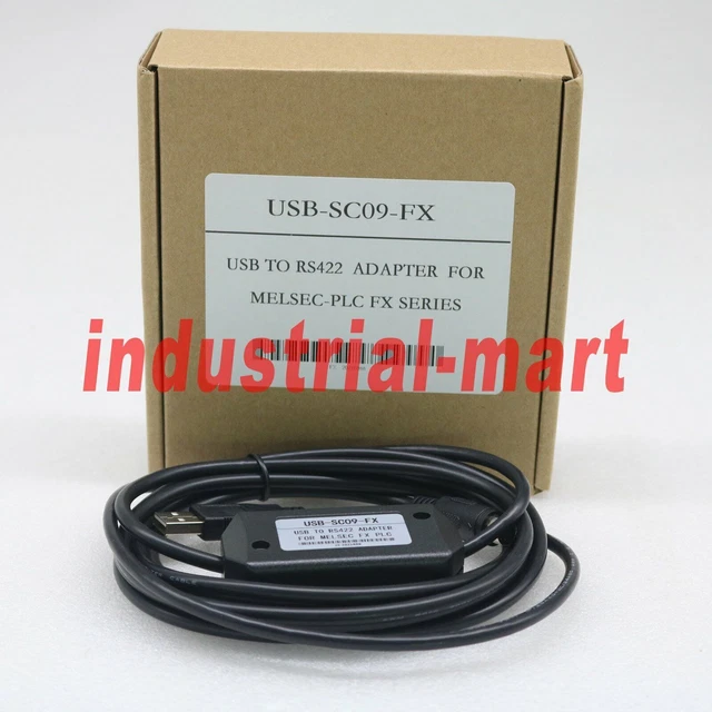 PLC PROGRAMMING USB-SC09-FX Cable FOR USB TO RS422 ADAPTER #T2 EUR 250 ...