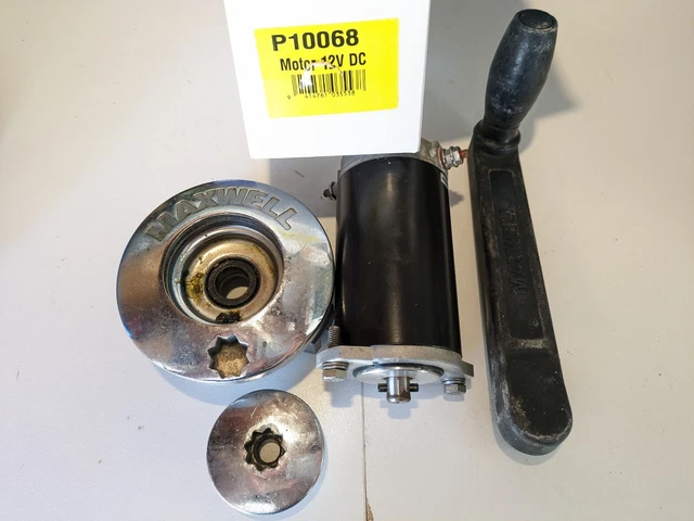 MAXWELL FREEDOM 500 Series- Anchor Winch Parts, Motor P10068, Chain ...