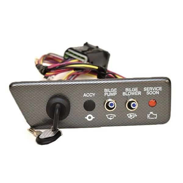 MERCURY BOAT IGNITION Switch Panel 8M3003267 | 19 SPX / 21 SPX (STBD ...