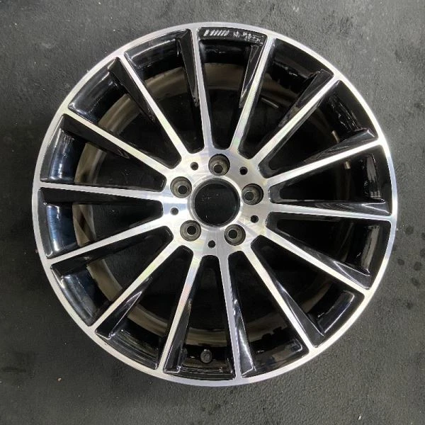 REAR AMG MERCEDES-BENZ Machined Black C-class OEM Wheel 19” 2017-2023 ...