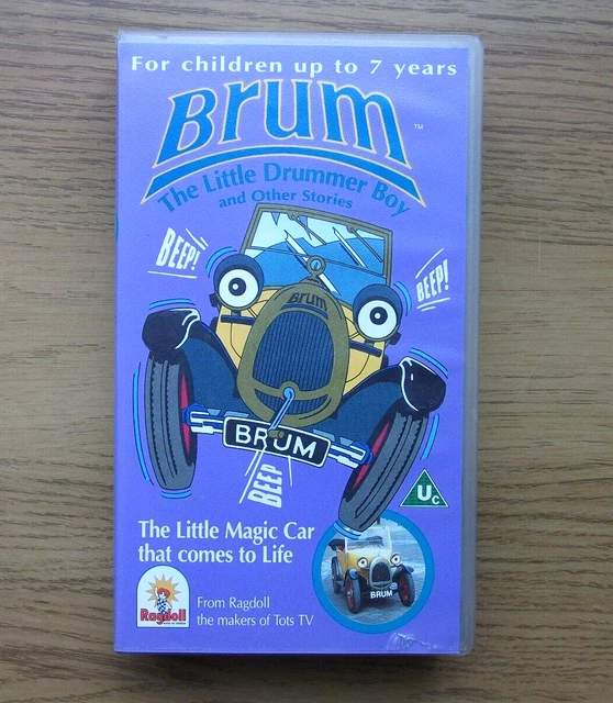 BRUM THE LITTLE Drummer Boy and Other Stories 1995 Ragdoll VHS Video ...