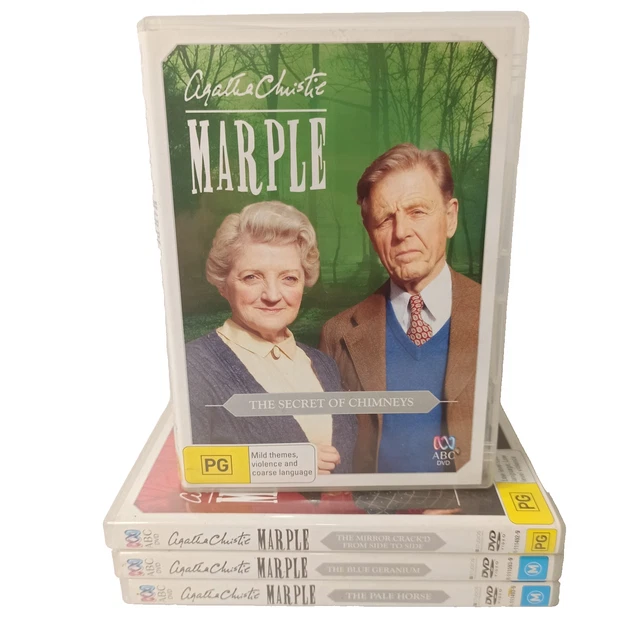 AGATHA CHRISTIE MARPLE Collection (4) DVD Bundle Lot Crime Mystery ...
