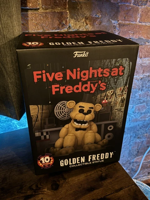 GOLDEN FREDDY STATUE - Five Nights at Freddy's 12 Inch Funko POP - New ...