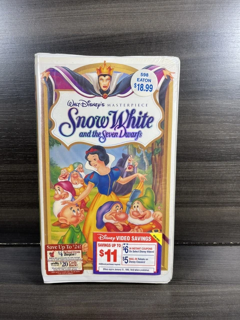 SNOW WHITE AND The Seven Dwarfs (VHS) $24.50 - PicClick CA