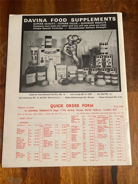 HEALTH AND STRENGTH bodybuilding muscle magazine STEVE MICHALIK 1976 ...