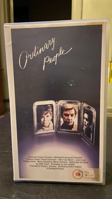 ORDINARY PEOPLE EX-RENTAL VHS video tape HTF Rare Retro Mary Tyler ...