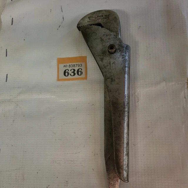 FOOTPRINT ADJUSTABLE PIPE WRENCH - GRIPS-9" Made in ENGLAND. Vintage ...