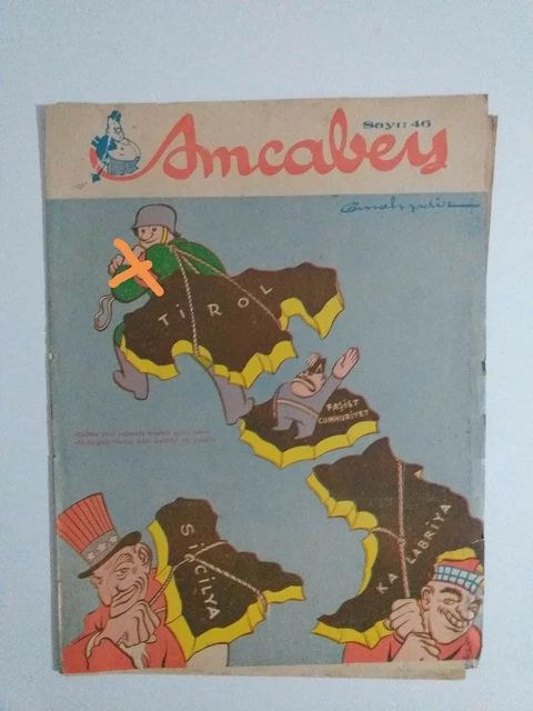 UNCLE SAM 1940S Turkish Magazine WWII War military Us £27.75 - PicClick UK