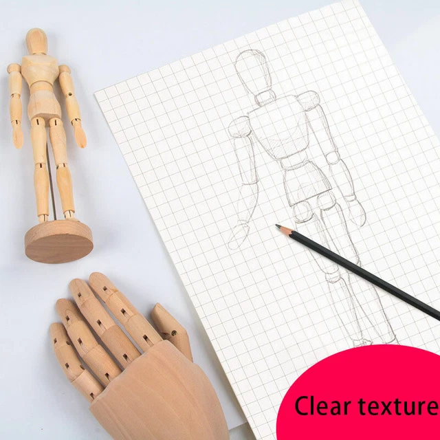 WOODEN MANNEQUIN HAND Drawing Sketch Mannequin Model Wooden Manikin ...