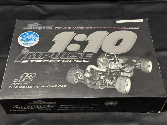 VINTAGE SERPENT IMPULSE Street Spec with NOVA SX-12 Engine/Pipe ...