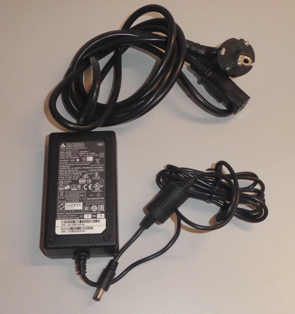 NETZTEIL DELTA ELECTRONICS_AC/DC Adapter_Out: 12 Volt und 2,5 Ampère ...