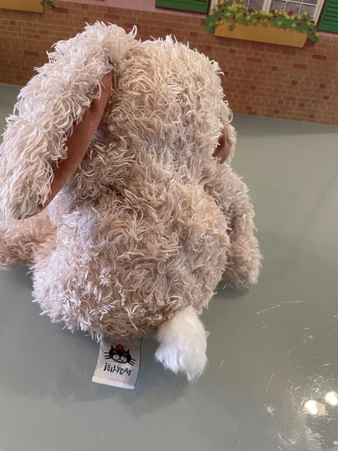 JELLYCAT RETIRED SCRUFFY Cream Bunny £30.00 - PicClick UK