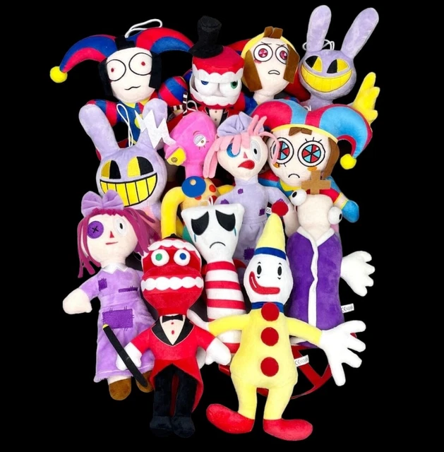 THE AMAZING DIGITAL Circus Plush Plushies Stuffed Doll Clown Toy Anime ...