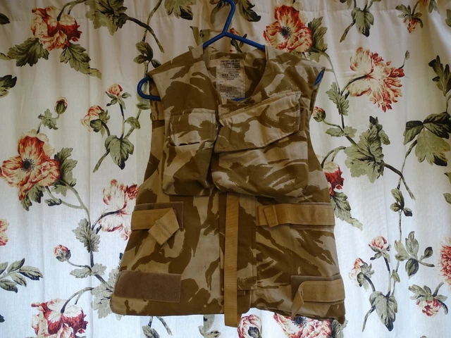 BRITISH ARMY DESERT Dpm Cba Combat Body Armour Cover 190/108 £8.99 ...