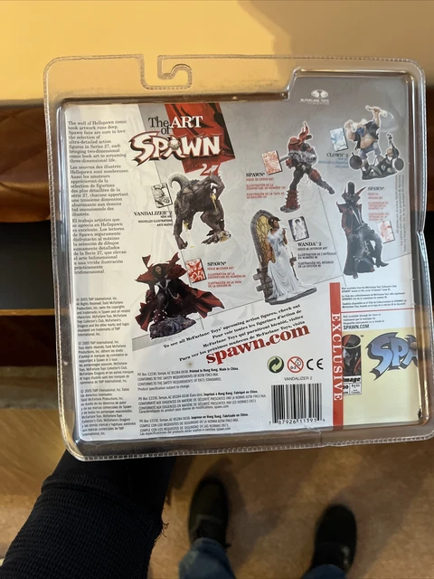 MCFARLANE TOYS SPAWN VANDALIZER 2 THE ART OF SPAWN SERIES 27🔥MINT🔥2005 CLEAR🔥 $50.00 - PicClick CA