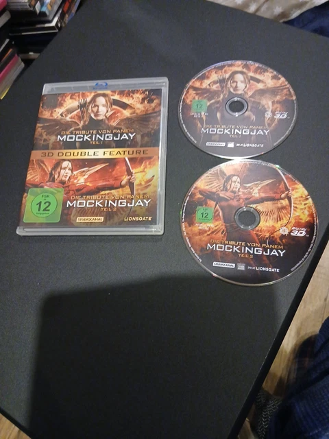 THE HUNGER GAMES Mockingjay Part 1 + 2 Blu ray 3d dvd set £10.79 ...
