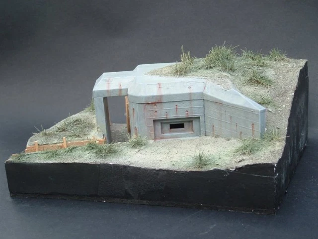 MACHINE GUN BUNKER - Wwii 1/35 Mirage Rare! £12.14 - PicClick UK