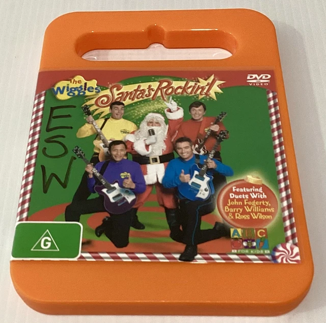 THE WIGGLES SANTA'S Rockin' DVD Region 4 Free Post ABC For Kids Santas ...