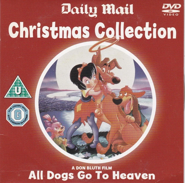 ALL DOGS GO TO HEAVEN A Don Bluth Film ( DAILY MAIL Newspaper DVD ) EUR ...