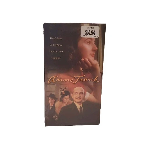 ANNE FRANK: THE Whole Story VHS 2001 Movie Mini Series 2-Tape Set NEW ...