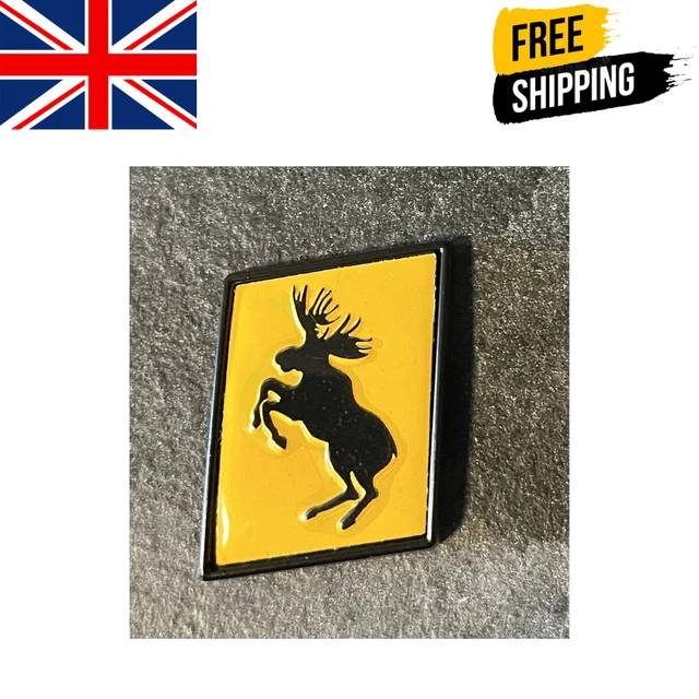 SWEDISH MOOSE BLACK Test Emblem Metal Badge Decal for Volvo UK Stock £6 ...