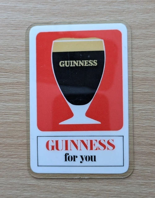 VINTAGE GUINNESS POCKET Laminated Calendar Card 1967 £10.80 - PicClick UK