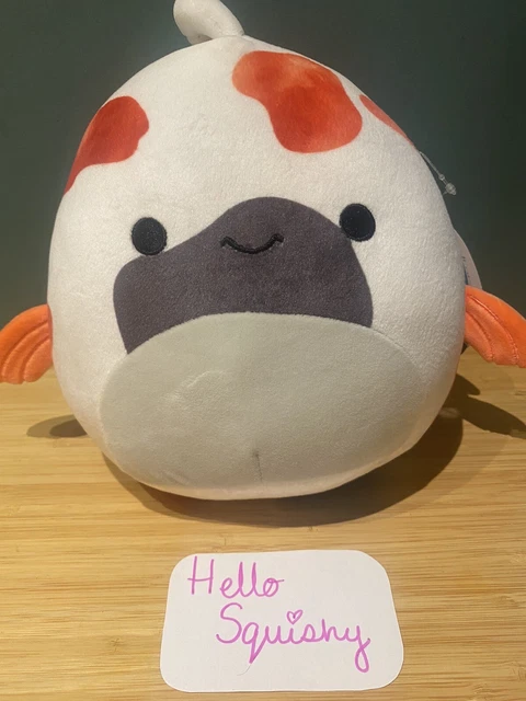 SQUISHMALLOW 7” DANDII the Koi Fish by Kellytoy BNWT £19.99 - PicClick UK