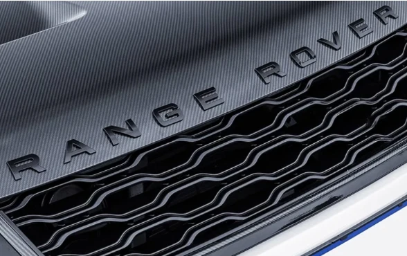 RANGE ROVER BADGE Lettering Set Front & Rear Gloss Black £26.98 ...