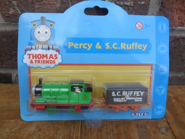 ERTL THOMAS THE Tank Engine & Friends Train - PERCY & S C RUFFEY 2001 ...